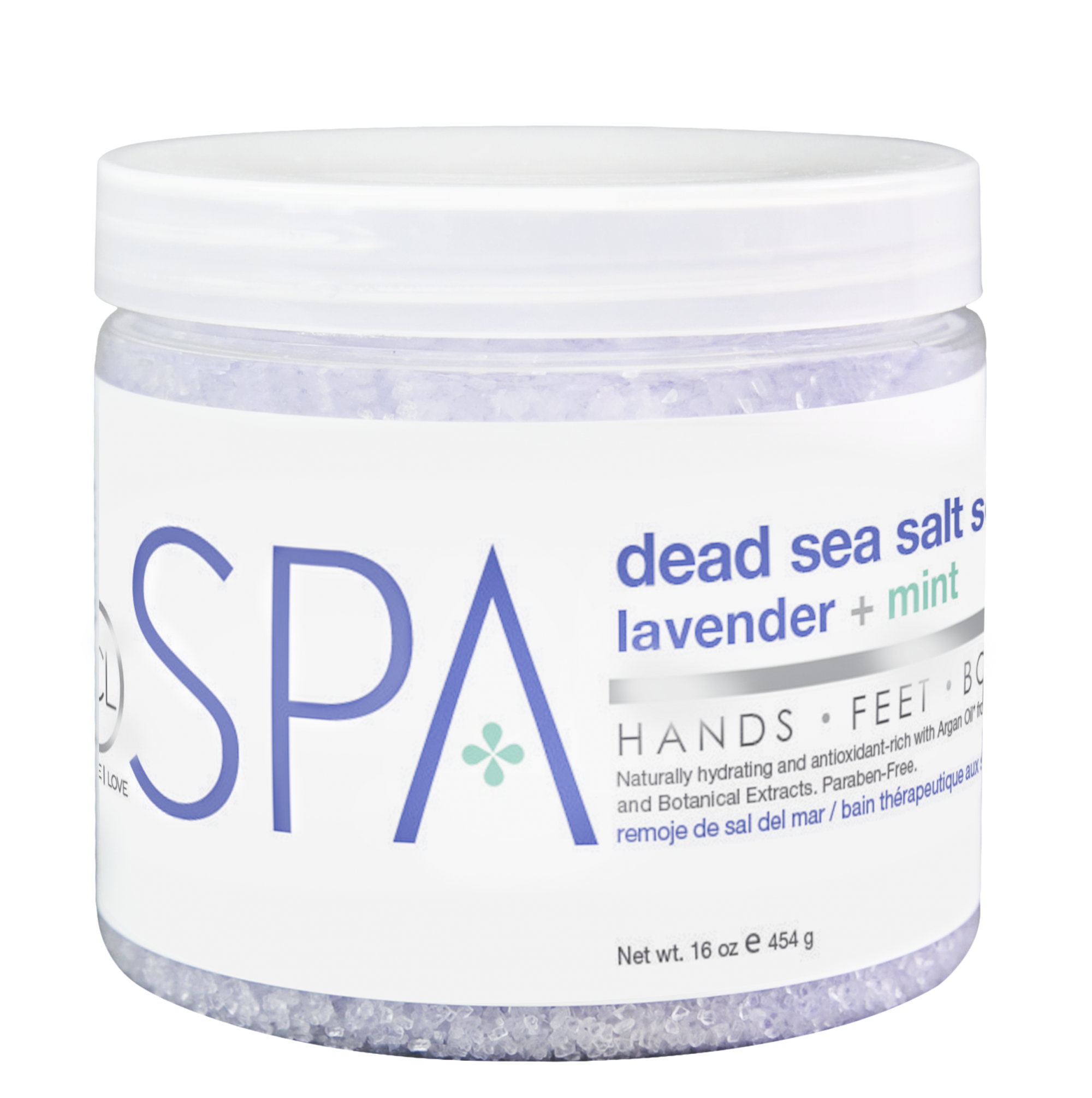 BCL SPA Dead Sea Salt Soak Lavender + Mint 16oz