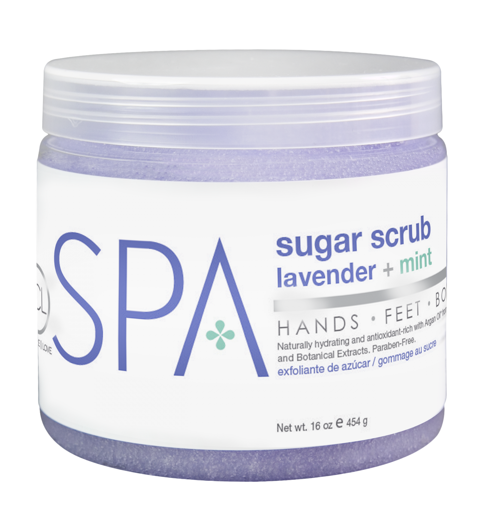 BCL SPA Sugar Scrub Lavender + Mint 16oz