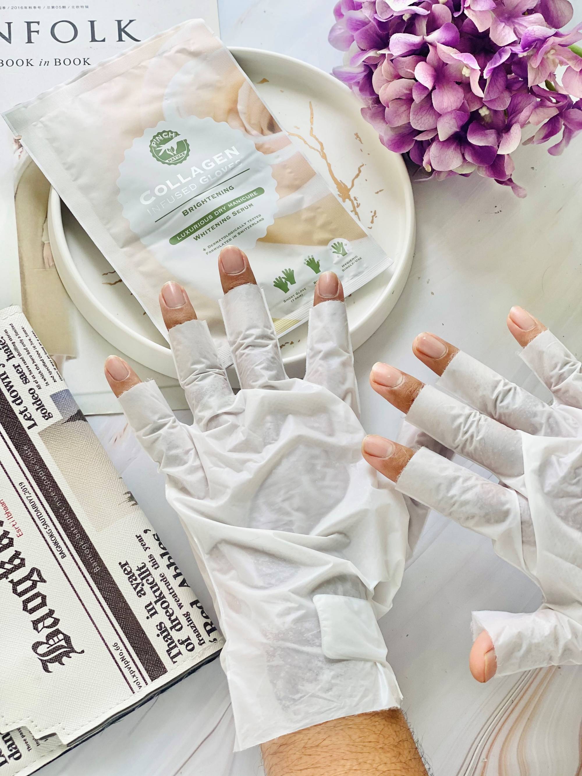 PINCH Brightening Home Spa Mani Kit