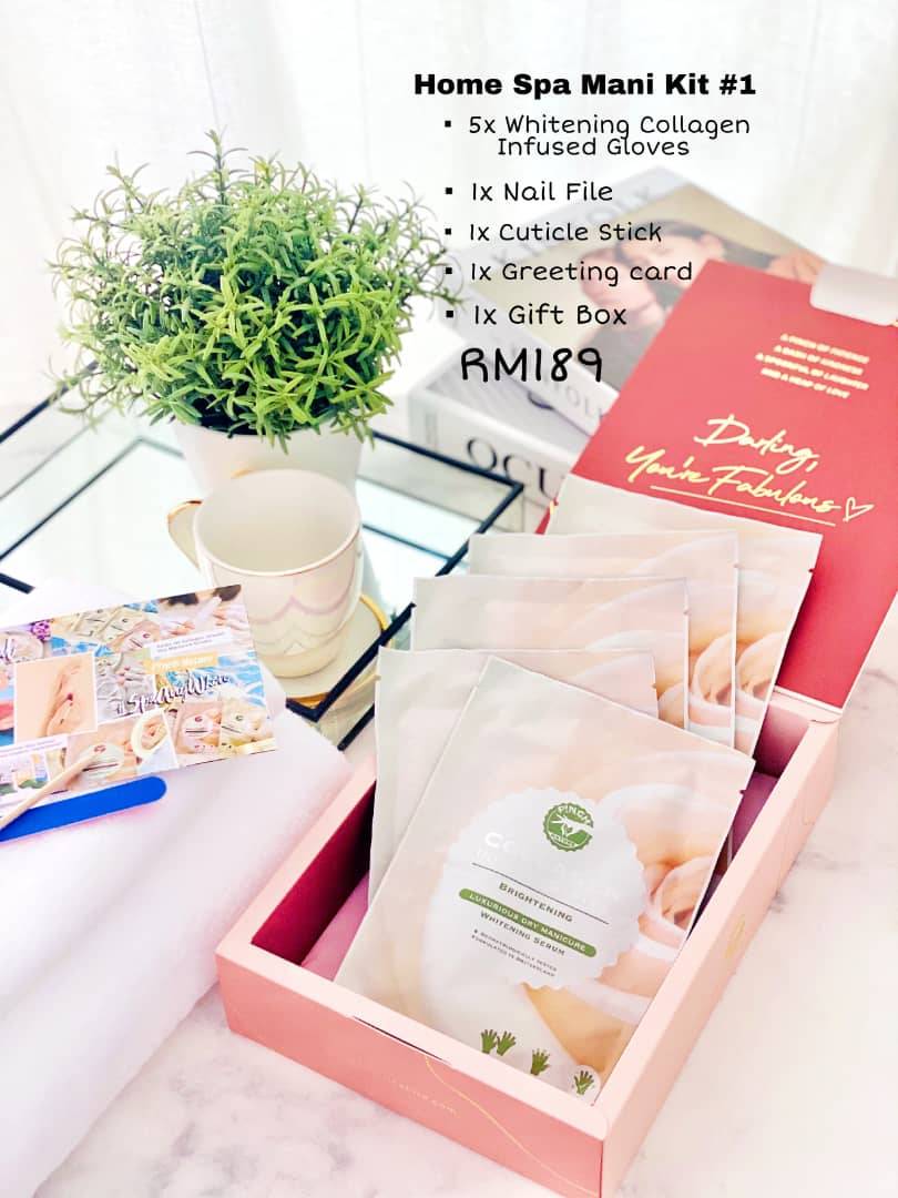 PINCH Brightening Home Spa Mani Kit